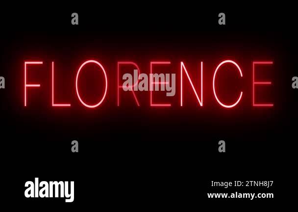 Florence sign Stock Videos & Footage - HD and 4K Video Clips - Alamy