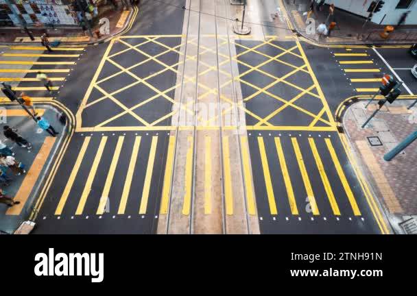 Pedestrian road junction crossing Stock Videos & Footage - HD and 4K ...