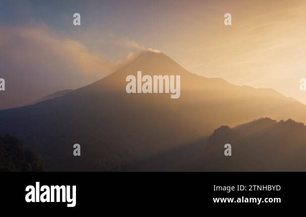 Ash cloud volcano mount merapi Stock Videos & Footage - HD and 4K Video ...