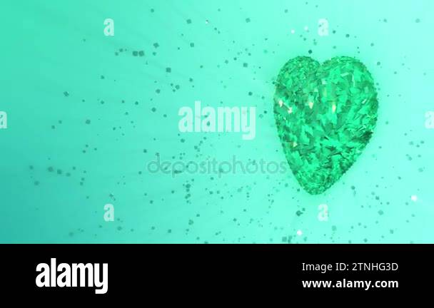 3d animation: Abstract looped animated background: Rotating luminous ...
