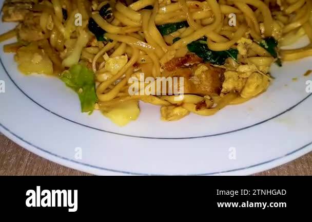 Mie goreng Jawa, traditional javanese fried noodle sweet and savory ...