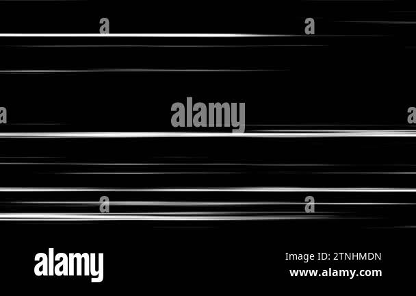 Anime speed line background animation on black. Comic Light Speed Lines ...