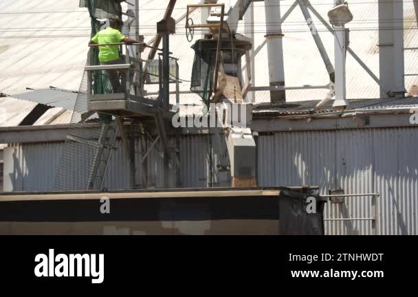 Train loading grain grain elevator Stock Videos & Footage - HD and 4K ...