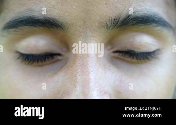 Open Eyes Beautiful Different kids Ages and Multi Ethnic Close up ...