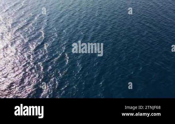 Water sea surface upper view background. Sea water surface view Stock ...