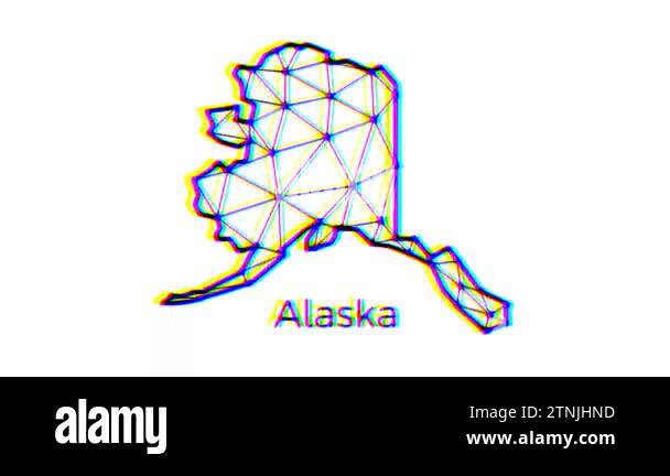 Alaska triangle map Stock Videos & Footage - HD and 4K Video Clips - Alamy