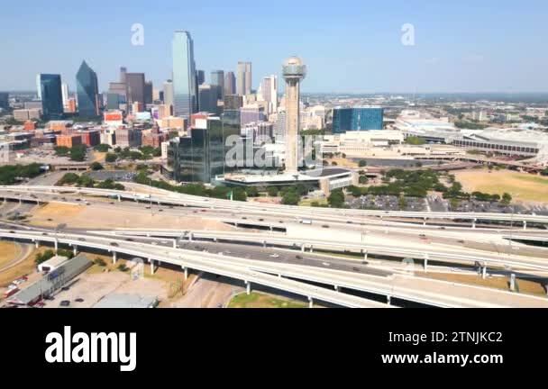 Dallas reunion tower observation deck Stock Videos & Footage - HD and ...
