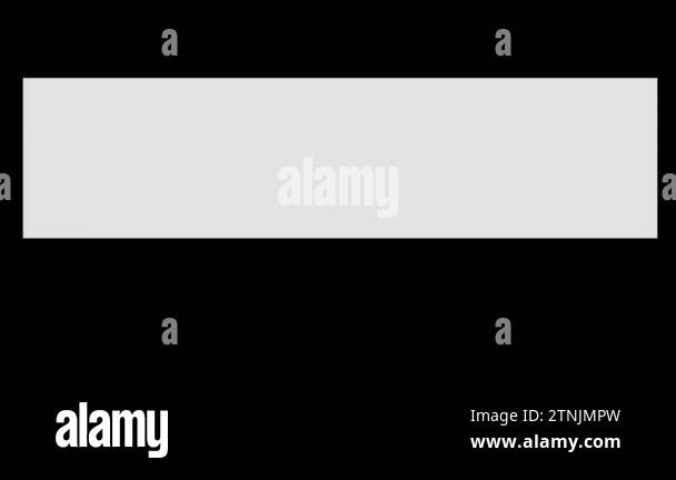 Simple white black and red colored rectangular lower third title ...
