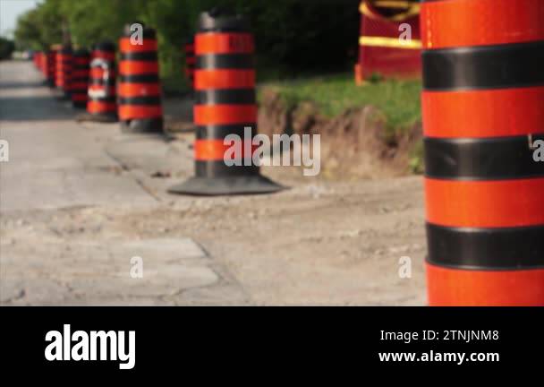 Safety cone traffic cone barrel Stock Videos & Footage - HD and 4K ...