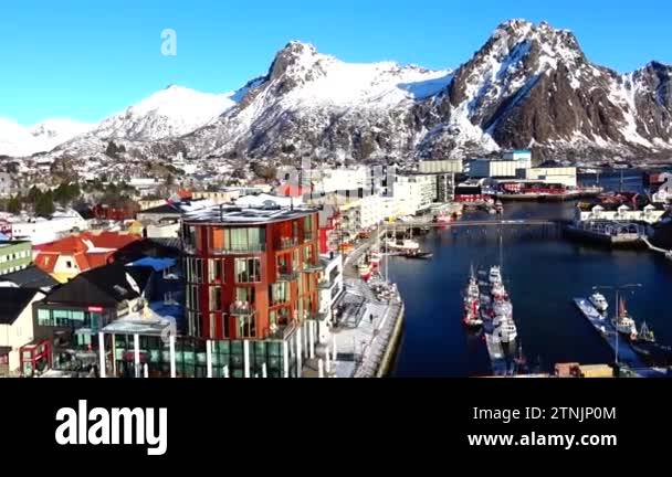 Svolvaer is the gateway to Lofoten Islands, one of the most beautiful ...