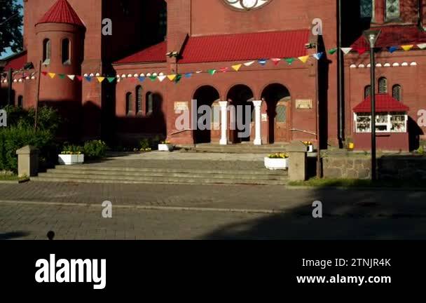 Church of Saints Simon and Helena also known as Red Church is Roman ...