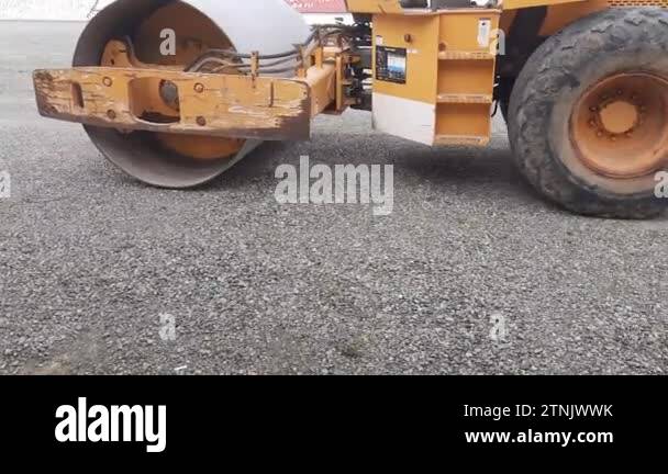 Balikpapan, May 1, 2023. A roller / Tendem Roller is a type of ...
