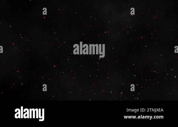 4k Fire embers fire sparks background,fire flames particles swirls in ...