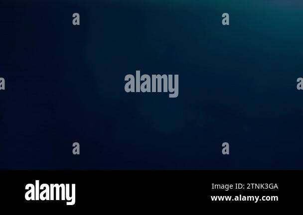 Real blue light leak from cinematic lens with bokeh from bright ...