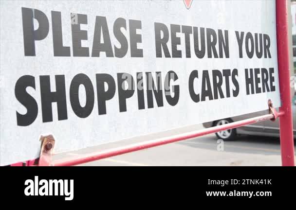 Shopping carts with at sign Stock Videos & Footage - HD and 4K Video ...
