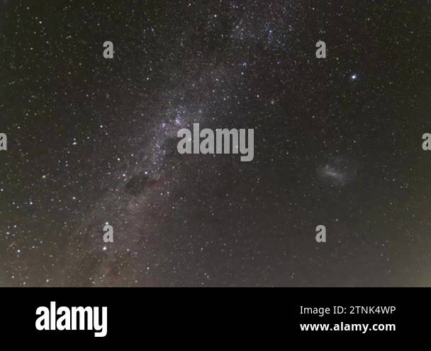 Southern hemisphere time lapse shot of the milky way appearing to ...