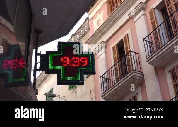 Spanish sign pharmacy Stock Videos & Footage - HD and 4K Video Clips ...