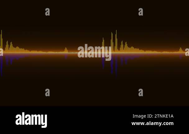 4K Music equalizer, for music party animation of audio visualizer ...