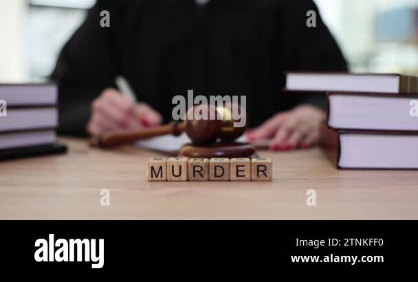 Death murder court case Stock Videos & Footage - HD and 4K Video Clips ...