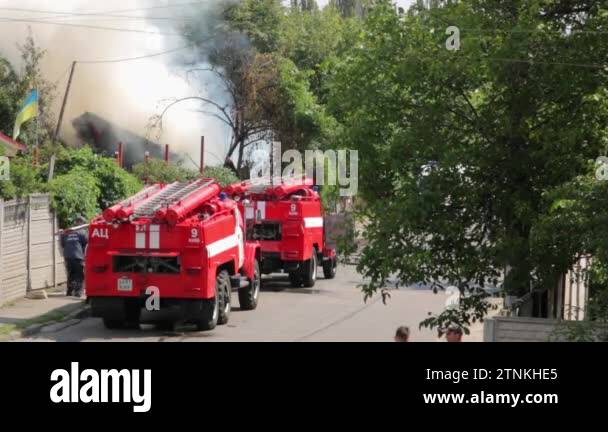 Factory fire engines Stock Videos & Footage - HD and 4K Video Clips - Alamy