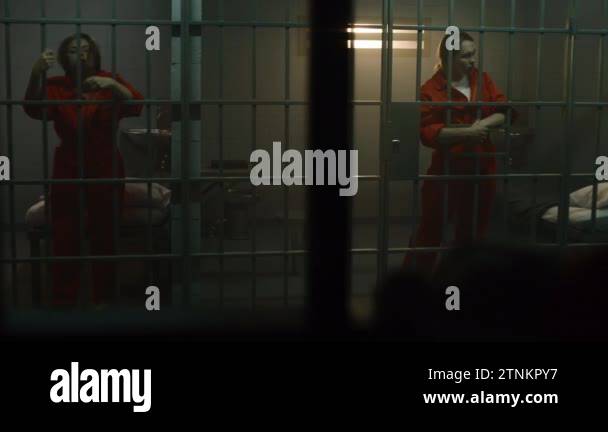 Female inmates in jail uniforms Stock Videos & Footage - HD and 4K ...