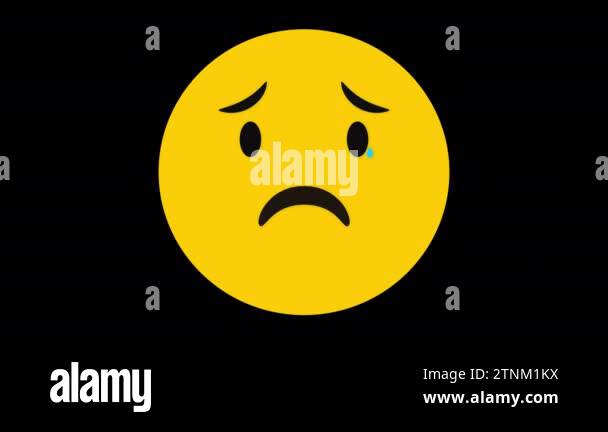 Emoticon cry cartoon design Stock Videos & Footage - HD and 4K Video ...