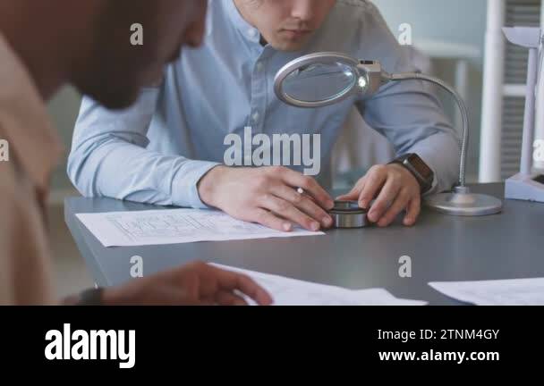 Technical drawings magnifying glass Stock Videos & Footage - HD and 4K ...