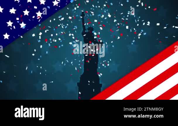 Illustration of the liberty Stock Videos & Footage - HD and 4K Video ...
