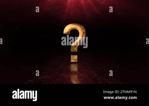 Question mark animation background 4k Stock Video Footage - Alamy