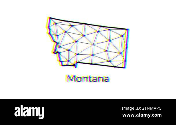 Montana dot map us Stock Videos & Footage - HD and 4K Video Clips - Alamy