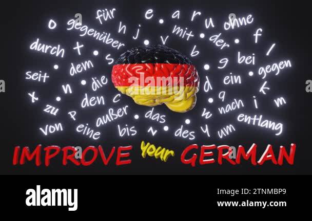 Improve your German Learning Deutsch Foreign language fluency ...