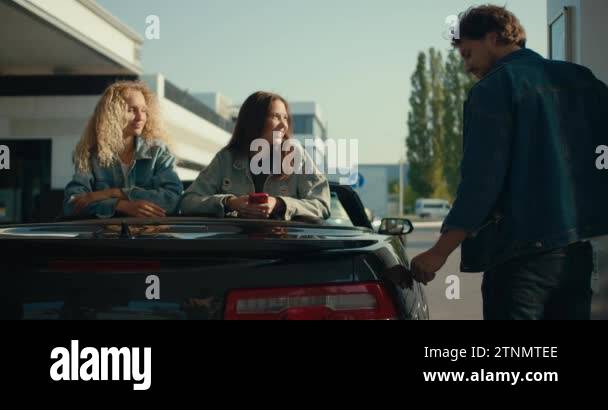 Gas station stop Stock Videos & Footage - HD and 4K Video Clips - Alamy