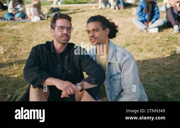 Two mixed race gay men Stock Videos & Footage - HD and 4K Video Clips ...