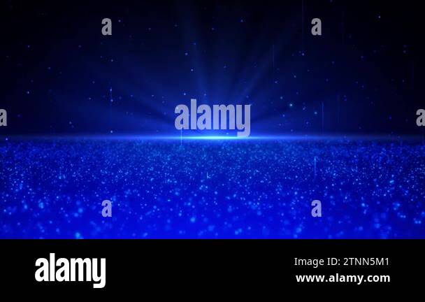 Digital space Line data flow sci-fi background. high tech particles ...