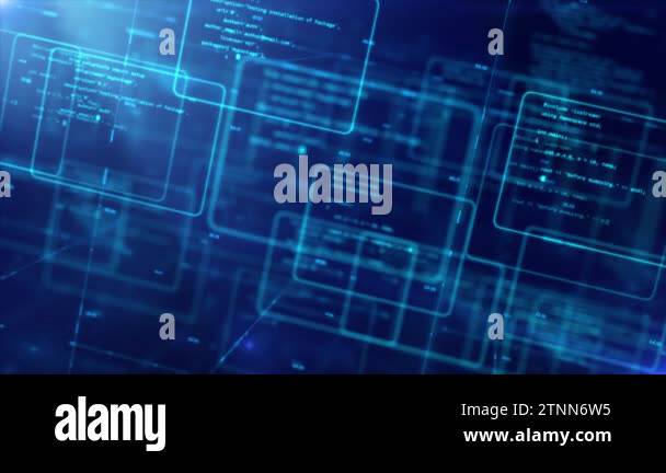 3d Rendering Program Code Text In The Frame Coding Programming Technology Concept With Grid