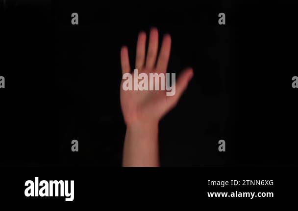 N n alphabet American sign language video demonstration in HD, American ...