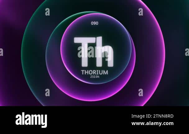 Thorium chemical element sign Stock Videos & Footage - HD and 4K Video ...
