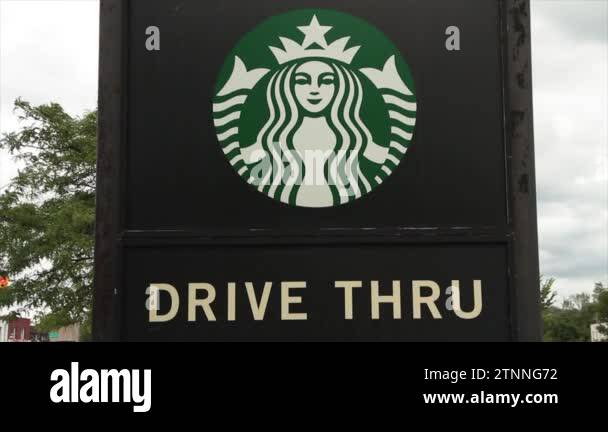 Starbucks sign on black Stock Videos & Footage - HD and 4K Video Clips ...
