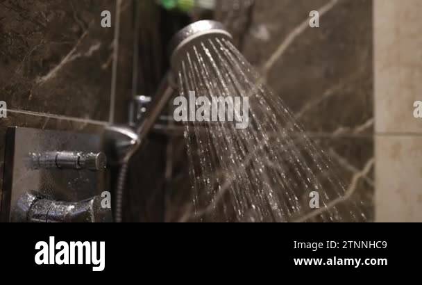 Shower running water spray Stock Videos & Footage - HD and 4K Video ...