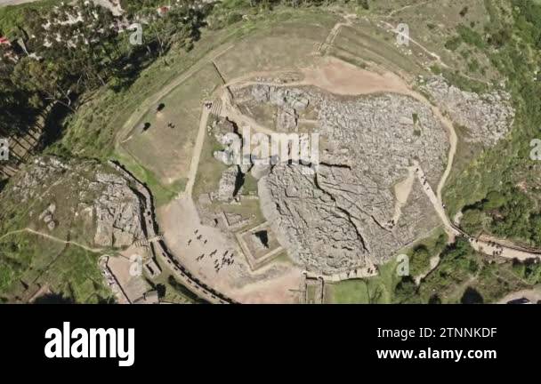 Peru, Qenko, located at Archaeological Park of Saqsaywaman. South ...