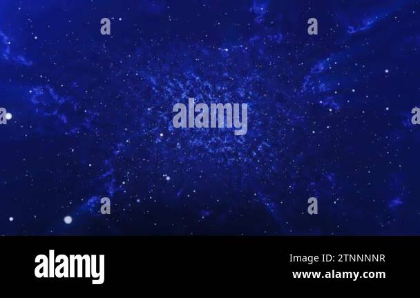 A virtual flight through stars and nebulas stars skies with twinkling ...