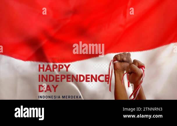 Independence day of Indonesia background Flag looping animation festival,Indonesia independence ...