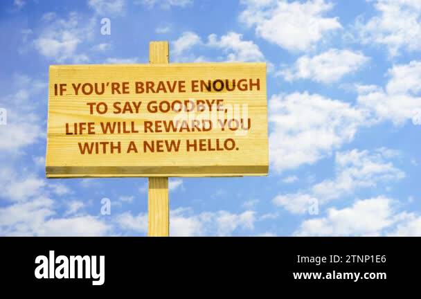 Blue goodbye sign Stock Videos & Footage - HD and 4K Video Clips - Alamy