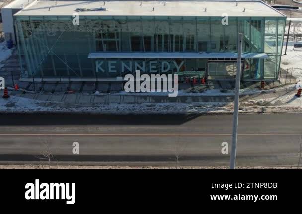 New Kennedy station made of glass, design for natural light in the ...