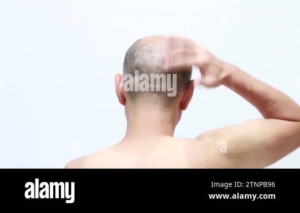 Bald man back Stock Videos & Footage - HD and 4K Video Clips - Alamy