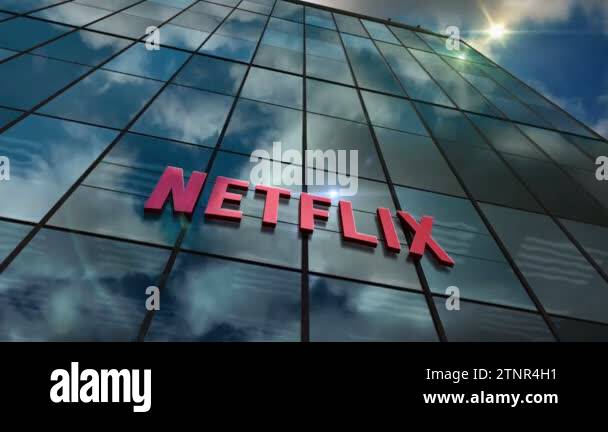 Los Gatos, California, September 12, 2023: Netflix Inc headquarters ...