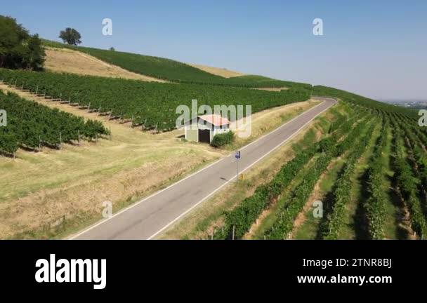 Europe, Italy, Broni - more and more pilgrims walk the roads of the ...