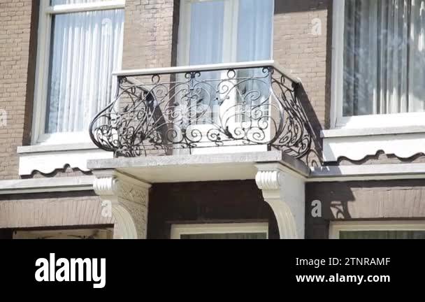 Wrought iron balcony railing Stock Videos & Footage - HD and 4K Video ...