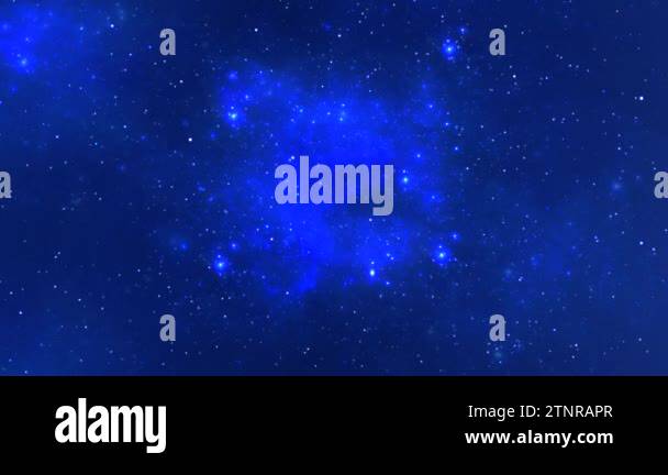 Space flight into star field birth and death star zone. 4K 3D Fly ...