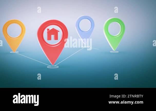 House map icon Stock Videos & Footage - HD and 4K Video Clips - Alamy